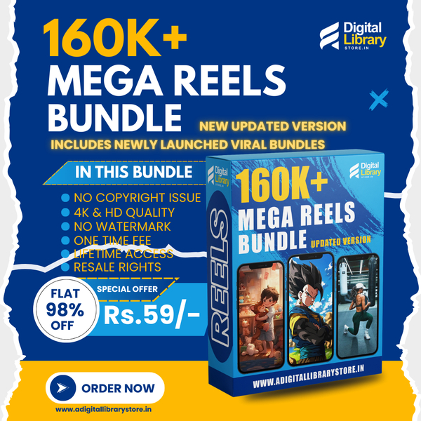 160K+ Mega Reels Bundle - New Launched