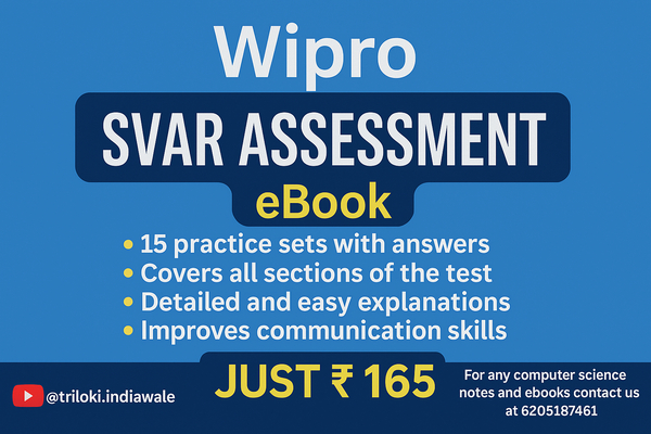 SVAR Online Assessment EBook For Guaranteed Selection
