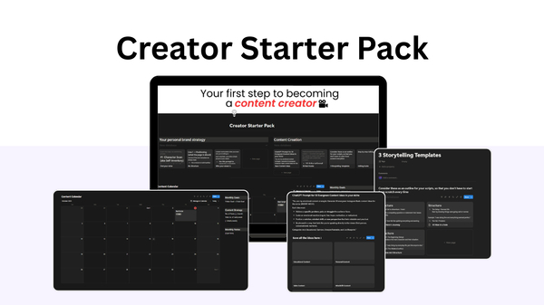 Creator Starter Pack