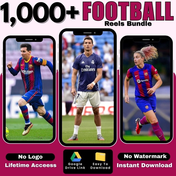 1000+ Football Reels Bundle