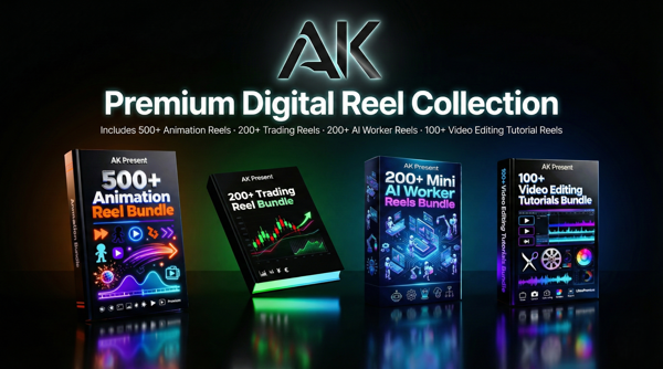 500+ Animation Reel Bundle + Bonuses