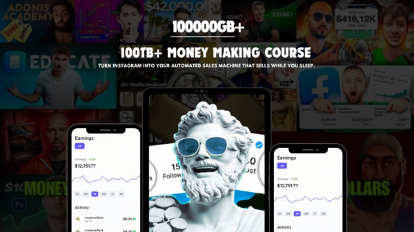 100TB+ Premium Ultimate Money Making Courses