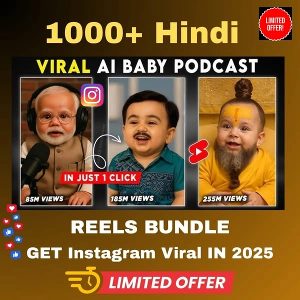 1000+ AI Kids Reels Bundle