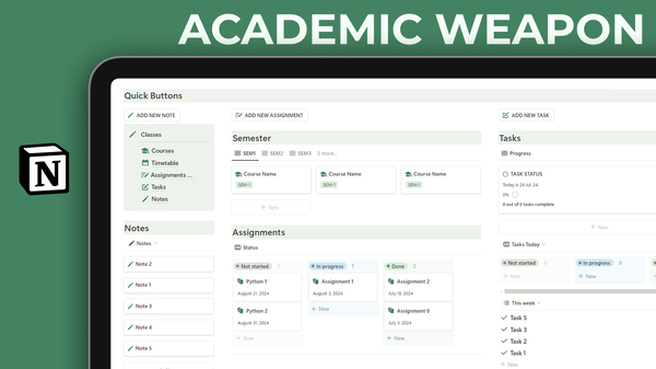 The Academic Weapon