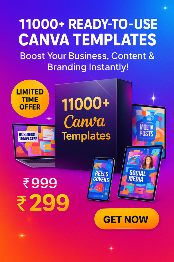 11000+ Canva Templets Bundle