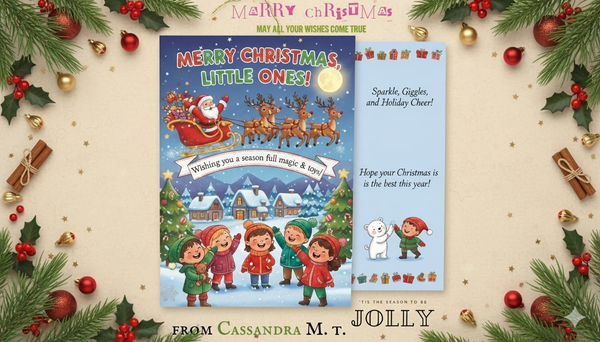 🎄 Christmas Greeting Card Canva Template — Make Your Holiday Wishes