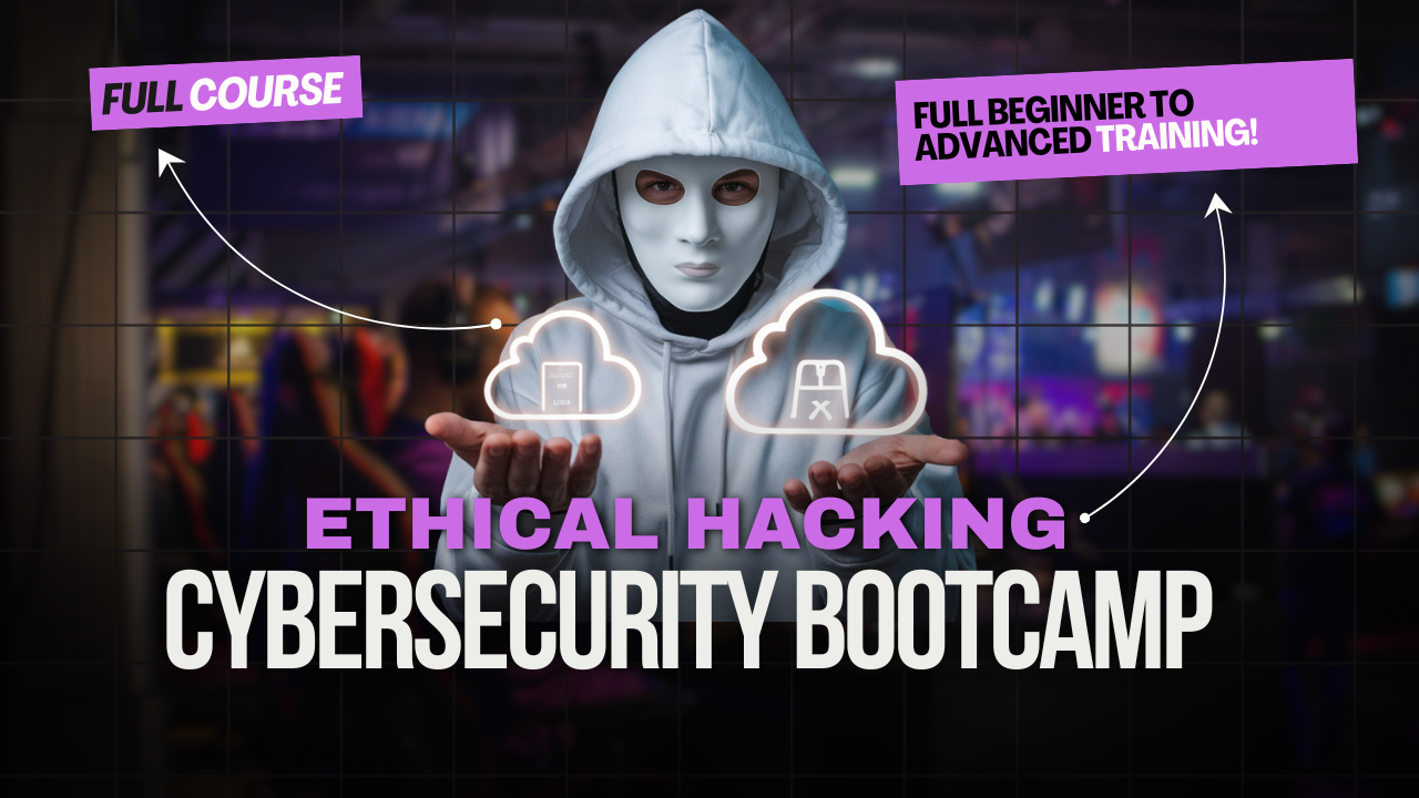 Ethical Hacking & Cybersecurity Bootcamp Full Beginner to Advanced Training