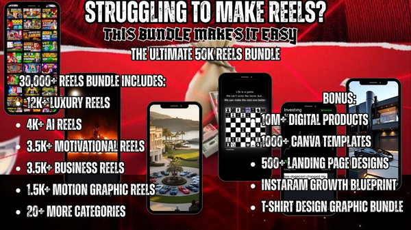 The Ultimate 50K Reels Bundle – Skyrocket Your Content Instantly!