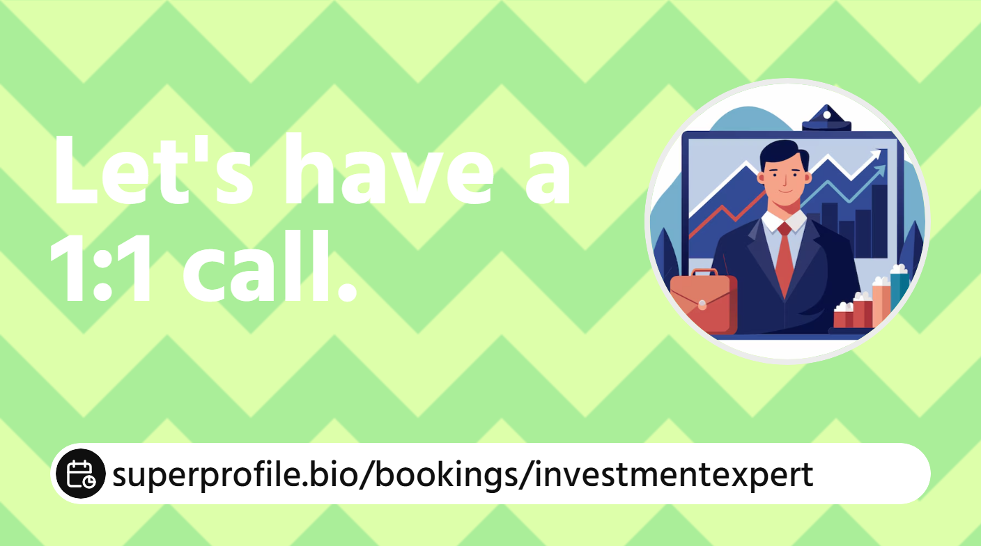 Book a 1:1 session with Personal Finance Expert