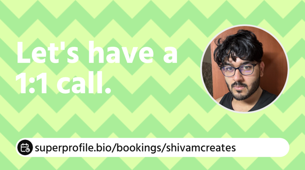 Book a 1:1 session with 1:1 Comeback Call (With Shivam)