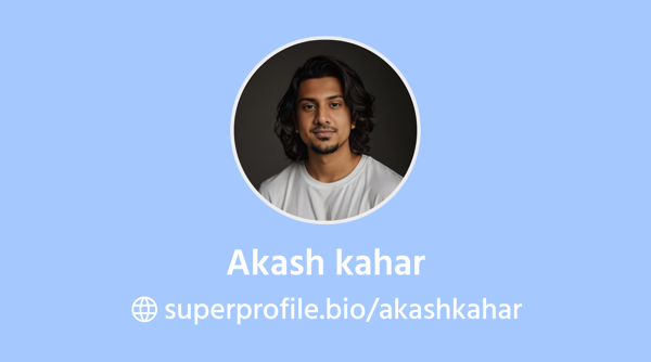 Akash kahar | SuperProfile