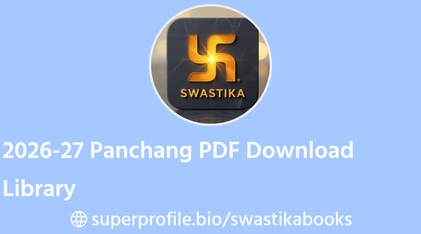 2026-27 Panchang PDF Download Library | SuperProfile