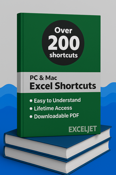 Download FREE: 200+ Excel Shortcuts for PC & Mac🎁